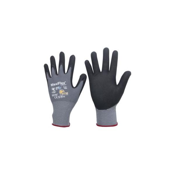 【取寄品 出荷：約2−6日 土日祝除く】特許取得のマイクロ発泡ニトリルコーティングは熱と蒸れを360°全方向から放出し、手の温度を最適に保ちます。