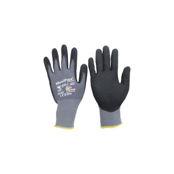 【取寄品 出荷：約2−6日 土日祝除く】特許取得のマイクロ発泡ニトリルコーティングは熱と蒸れを360°全方向から放出し、手の温度を最適に保ちます。