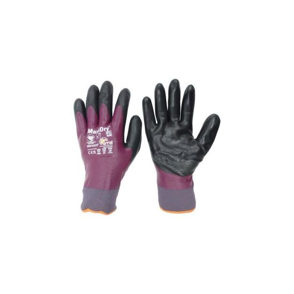 【取寄品 出荷：約2−6日 土日祝除く】マイナス30℃までコーティングの柔軟性を保つよう規格されており、作業中においてはマイナス10℃まで手袋内の防寒性があります。