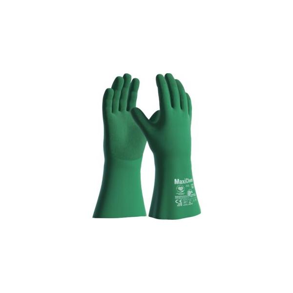 【取寄品 出荷：約2−6日 土日祝除く】独自のコーティング技術により、優れた撥水性と耐薬品性を備えた手袋です。