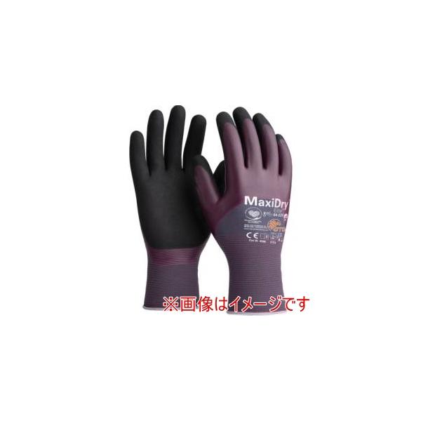 【取寄品 出荷：約2−6日 土日祝除く】特殊コーティングにより、油や水のある作業で安定した優れたグリップ力を発揮し、手の疲労を軽減します。