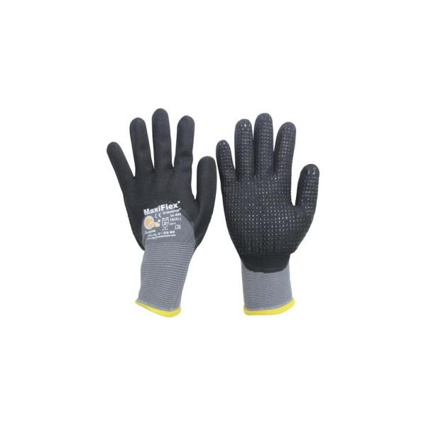 【取寄品 出荷：約2−6日 土日祝除く】特許取得のマイクロ発泡ニトリルコーティングは熱と蒸れを360°全方向から放出し、手の温度を最適に保ちます。