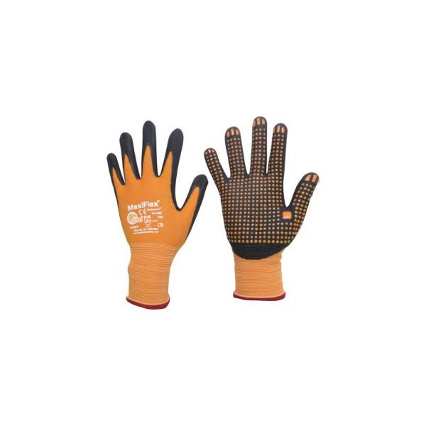 【取寄品 出荷：約2−6日 土日祝除く】特許取得のマイクロ発泡ニトリルコーティングは熱と蒸れを360°全方向から放出し、手の温度を最適に保ちます。