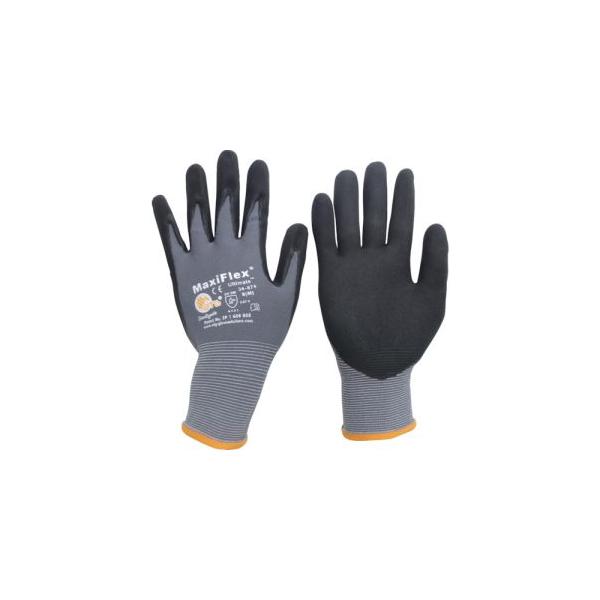 【取寄品 出荷：約2−6日 土日祝除く】特許取得のマイクロ発泡ニトリルコーティングは熱と蒸れを360°全方向から放出し、手の温度を最適に保ちます。