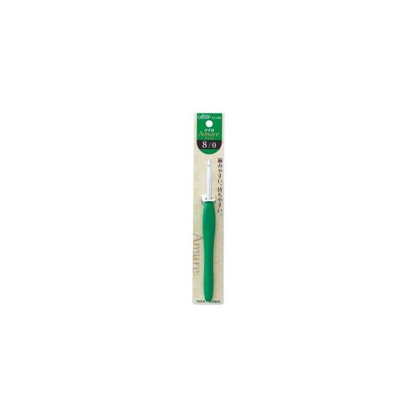 【取寄品 出荷：約2−6日 土日祝除く】【メール便6個まで対象商品】ずっと編んでいたい気持ちになるかぎ針です。編み物が大好きになる「編みやすい」「持ちやすい」ずっと編んでいたいかぎ針です。しっかり編める針先と、やさしい手ざわりで指にフィット...