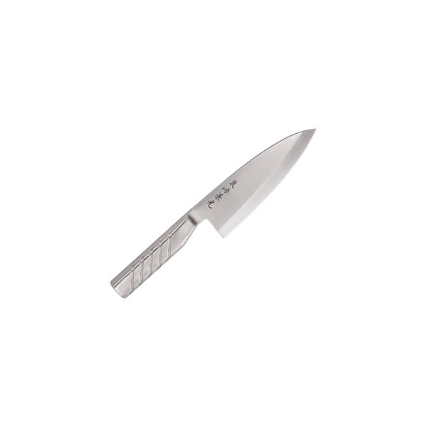 【取寄品 出荷：約5−9日 土日祝除く】貝印 泉源兼光 INOX ハンドル 和包丁 出刃 180mm ASN2102ステンレスの一体構造のため熱湯消毒や食器洗浄機、食器乾燥機の使用が可能です。