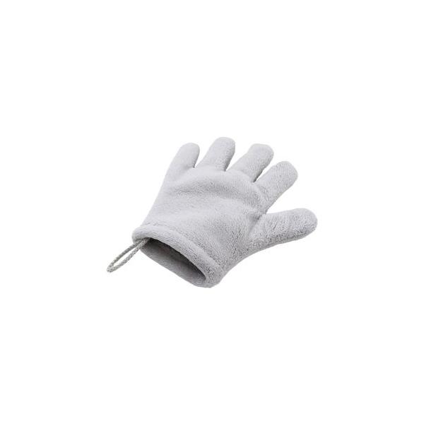 【取寄品 出荷：約7−11日 土日祝除く】毛足の長いマイクロファイバー生地を使用した吸水手袋です