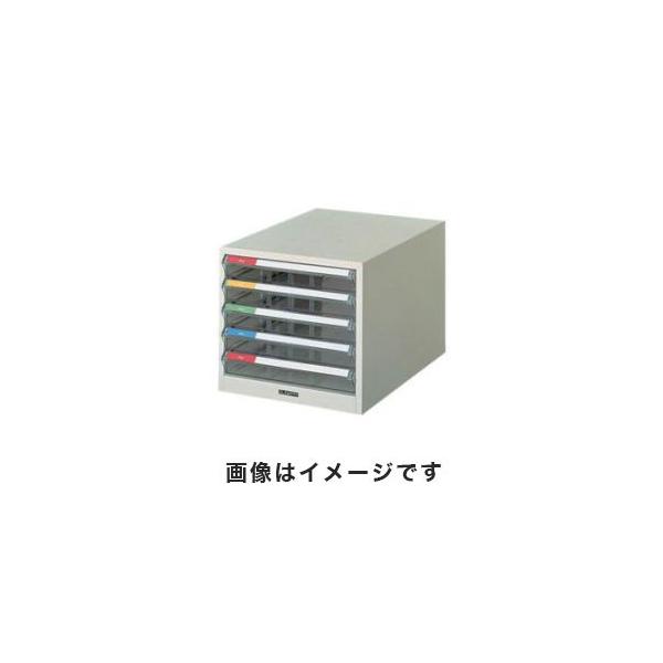 【取寄品 出荷：約3−7日 土日祝除く】【仕様】●型番:LC-5P●サイズ(mm):258×351×237●引出し内寸法(mm):225×311×32●引出し数:5●A4●材質:本体/スチール、引出し/透明スチロール樹脂