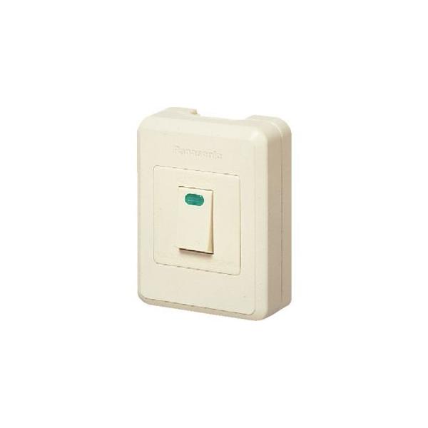 【取寄品 出荷：約2−6日 土日祝除く】片切タイプの露出ほたるスイッチＢです。