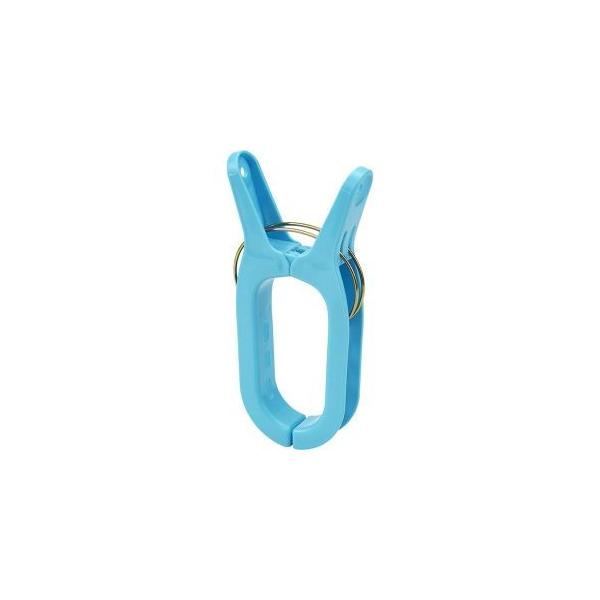 【取寄品 出荷：約5−9日 土日祝除く】洗濯物をベランダの手すりの上からガッチリはさんで固定します。毛布やシーツ、タオルケットなどを挟んで、安心して干すことができます。本体穴あきタイプなので通気性が良く、乾きを邪魔しません。強力ダブルバネを...