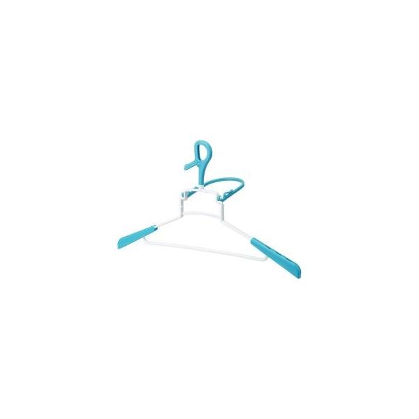 【取寄品 出荷：約5−9日 土日祝除く】フード付きの服が乾きやすいパーカー用ハンガー立体乾燥でフード付きの洋服が乾きやすいハンガー。パーカーやトレーナーに。フードアームを半回転させるとフードがかけられます。フードクリップ付き。衣服に合わせて...