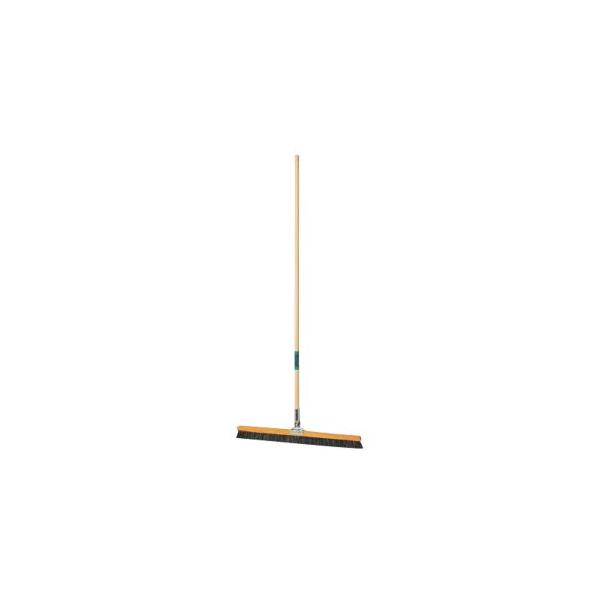 【取寄品 出荷：約2−6日 土日祝除く】コシの強いタイプで、細かいホコリもキレイに掃ける業務用フロアホーキ