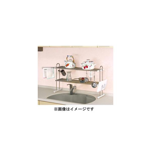 【取寄品 出荷：約2−6日 土日祝除く】タクボ 18-8 伸縮置棚 お買得セット PP2-90LK 田窪工業所 DTN1901耐荷重:棚1段あたり約10kg