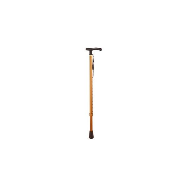【取寄品 出荷：約10−14日 土日祝除く】アークランドサカモト アルミ製 杖(伸縮式) 70〜93cm 065BR伸縮長さ:70〜93cmゴムキャップ内径:15mmSGマーク適合品