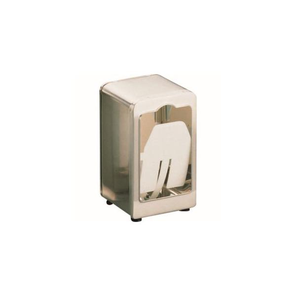 【取寄品 出荷：約2−6日 土日祝除く】TKG SA 18-8 インテリア ナフキン立 六ッ折 デラックス PNH06 遠藤商事