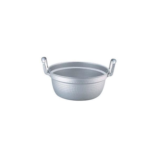 【取寄品 出荷：約2−6日 土日祝除く】【TKGアルミニウム業務用鍋シリーズ】・表面にアルマイト加工を施すことにより柔らかくキズつきやすいアルミ生地を保護します。・食材によって侵食されることのないアルマイト皮膜層ですので、扱いやすくお手入れ...