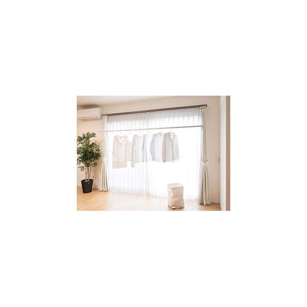 【取寄品 出荷：約5−9日 土日祝除く】見た目もスッキリおさまる室内物干!