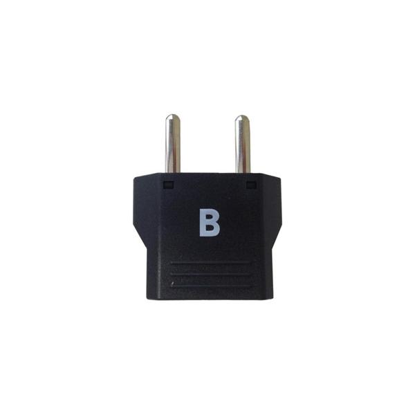【取寄品 出荷：約4−8日 土日祝除く】【メール便6個まで対象商品】海外で使用するための変換プラグ。A/C/SEタイプの電源プラグを接続でき、海外のBタイプに変換することができます。