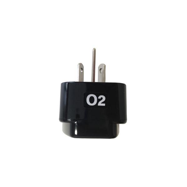 【取寄品 出荷：約4−8日 土日祝除く】海外で使用するための変換プラグ。A/B/C/SE/O/BF/B3タイプの電源プラグを接続でき、海外のO2タイプに変換することができます。
