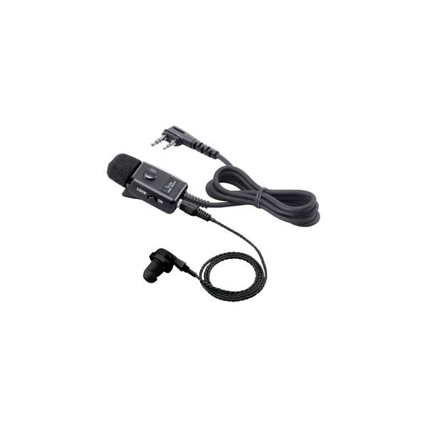 【取寄品 出荷：約2−6日 土日祝除く】IC-DPR3（デジタル簡易無線）用タイピンマイク