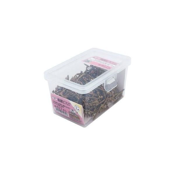 【取寄品 出荷：約5−9日 土日祝除く】呼び径φ2.6の極細タイプビスです。細工施工の決定版です。材料の取付に。フロアー取付に。