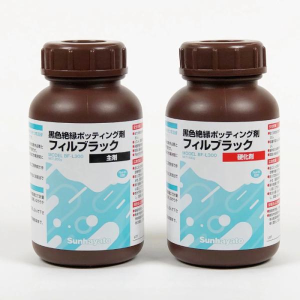 【取寄品 出荷：約5−9日 土日祝除く】少量でも効果を発揮!黒色絶縁ポッティング剤