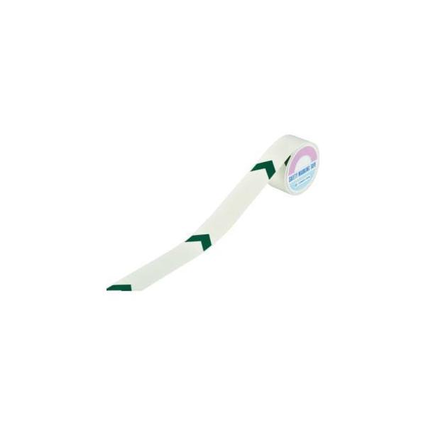 【取寄品 出荷：約3−7日 土日祝除く】光を遮断後も6〜8時間の視認可能な自発光能力を持つ蓄光式のラインテープです。