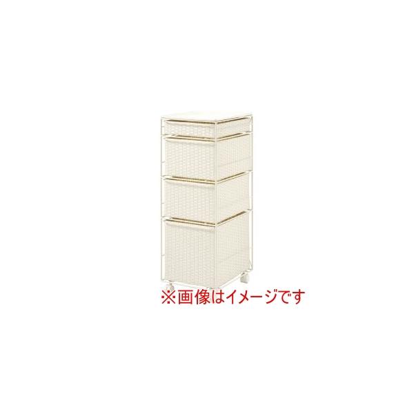 【取寄品 出荷：約2−6日 土日祝除く】ランドリースペースやキッチンの隙間で使えるチェスト