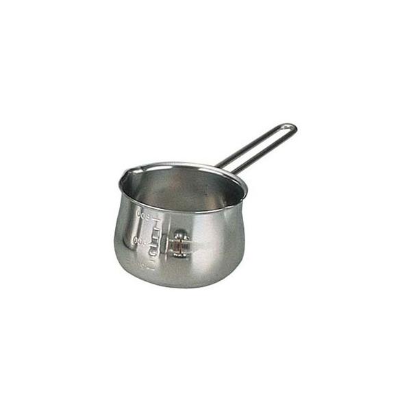 【取寄品 出荷：約5−9日 土日祝除く】タケコシ 18-8 目盛付 ミルクパン 900cc　