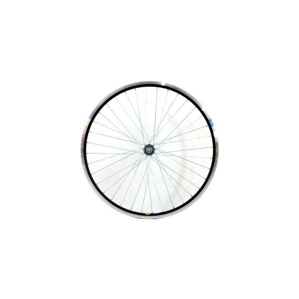【取寄品 出荷：約5−9日 土日祝除く】アサヒサイクル XFB26 アルミ 黒リム 26×1.50 前ハブ 三分 芯 軸3/8 ASAHICYCLE