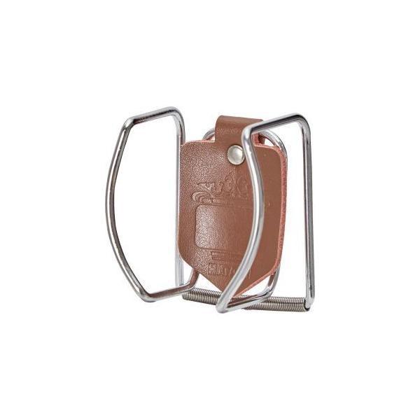 【取寄品 出荷：約5−9日 土日祝除く】ボールをガッチリつかむメッキスチール製のボールホルダーです。