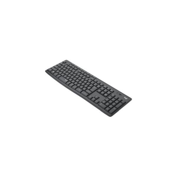 【取寄品 出荷：約2−6日 土日祝除く】キーボードのノイズを排除するロジクール独自テクノロジー、SilentTouchを採用したロジクールK295サイレント ワイヤレスを体験してください。