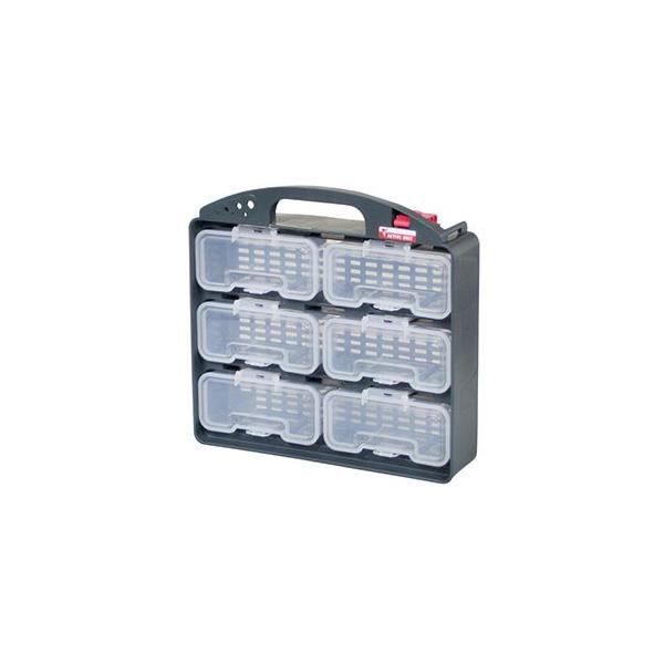 【取寄品 出荷：約3−7日 土日祝除く】アステージ I.BEAM アクティブユニット AU-6細かなネジ・釘等の部品収納に便利です。