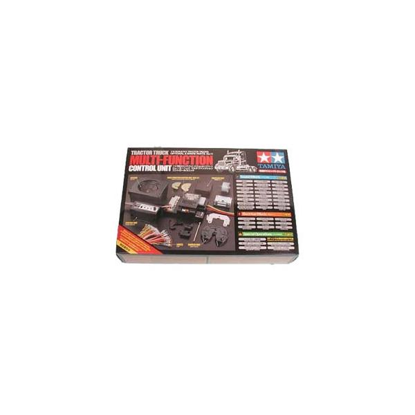 【取寄品 出荷：約5−9日 土日祝除く】音と光、車体振動をプラスして究極の実感を演出1/14電動RCトレーラーヘッドに組み込んで、迫真のサウンドと各種ライトの点灯、そして車体振動を連動させいっそうの実感を演出します。