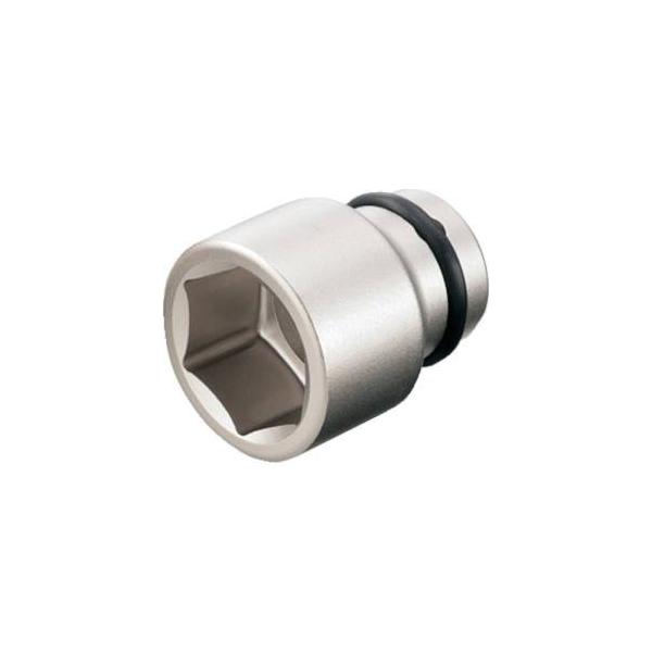 【取寄品 出荷：約5−9日 土日祝除く】外観品質と防錆力の向上を図った無電解メッキ仕様のインパクト用ソケットです。