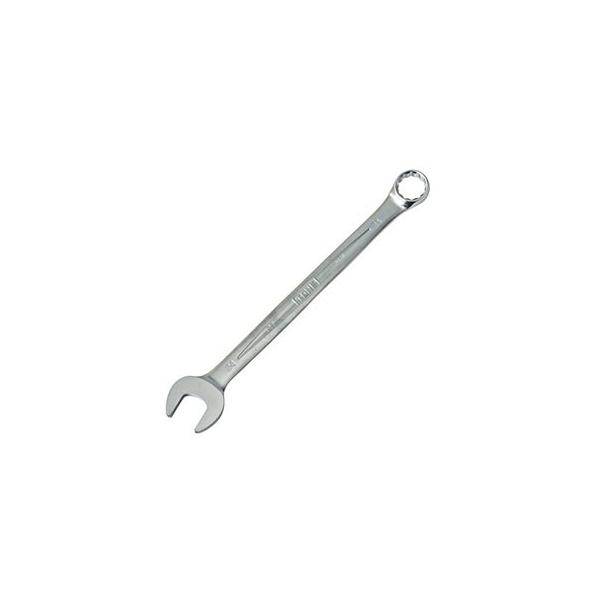 【取寄品 出荷：約5−9日 土日祝除く】スパナのスピードと、めがねレンチの強さを兼ね備えたコンビネーションスパナ。