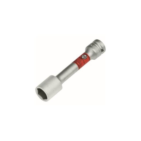 【取寄品 出荷：約5−9日 土日祝除く】自動車用ホイールナットの着脱に適した薄形形状のソケットです。