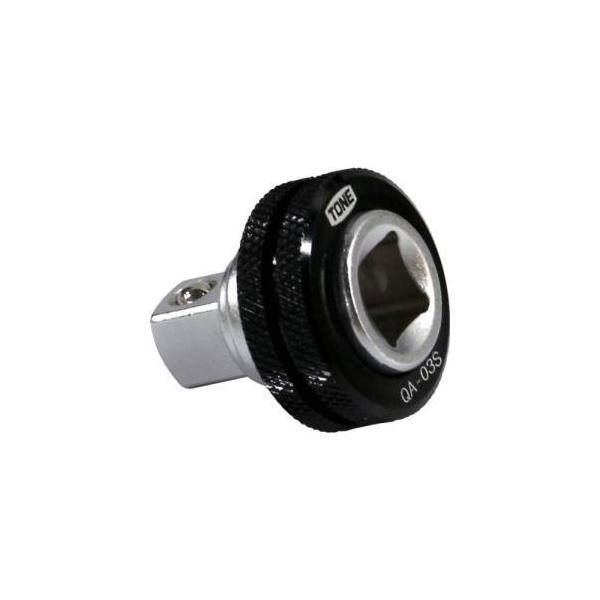 【取寄品 出荷：約5−9日 土日祝除く】ラチェットハンドルとソケットの間に取り付けることで、指先でスピーディーな早回し作業ができます。