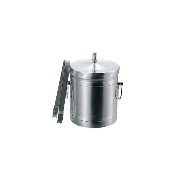 【取寄品 出荷：約5−9日 土日祝除く】KO 18-8 アイスバケット 1L 本間製作所 仔犬印二重構造