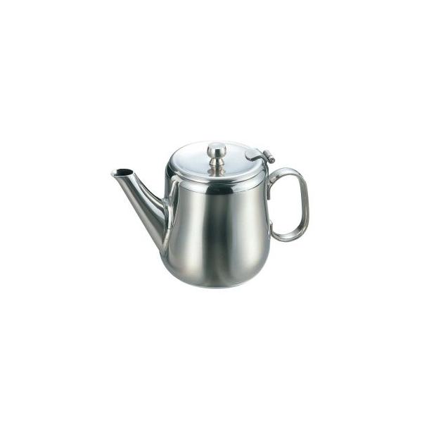 【取寄品 出荷：約5−9日 土日祝除く】KO 18-8 蝶番付 ラムポット 5人用 500cc 本間製作所 仔犬印