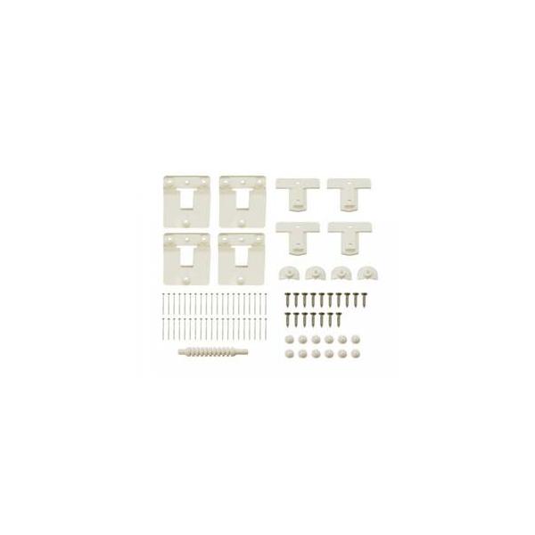 【取寄品 出荷：約5−9日 土日祝除く】【メール便2個まで対象商品】1×4材で柱を立てる壁面DIYパーツ。石膏ボード壁＆木壁に取付け出来ます。穴の小さいクロスピン使用で賃貸にもオススメ。