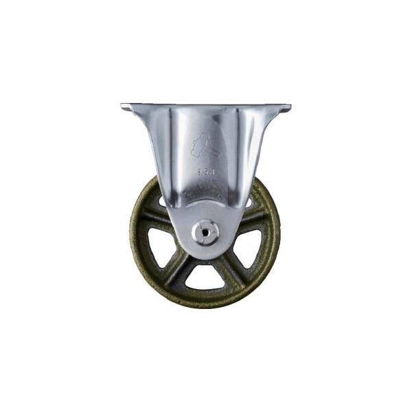 【取寄品 出荷：約2−6日 土日祝除く】旋回式キャスターの４２０Ｓ／４１３Ｓと併用できる固定式キャスターです。