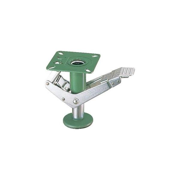 【取寄品 出荷：約2−6日 土日祝除く】【特長】●全圧約392N(約40kgf)の内蔵スプリングの働きによりベースが約5mm伸縮しますので、凹みのある床面に対応できます。●最大積載質量を越えないように積載してください。●キャスター付台車のス...