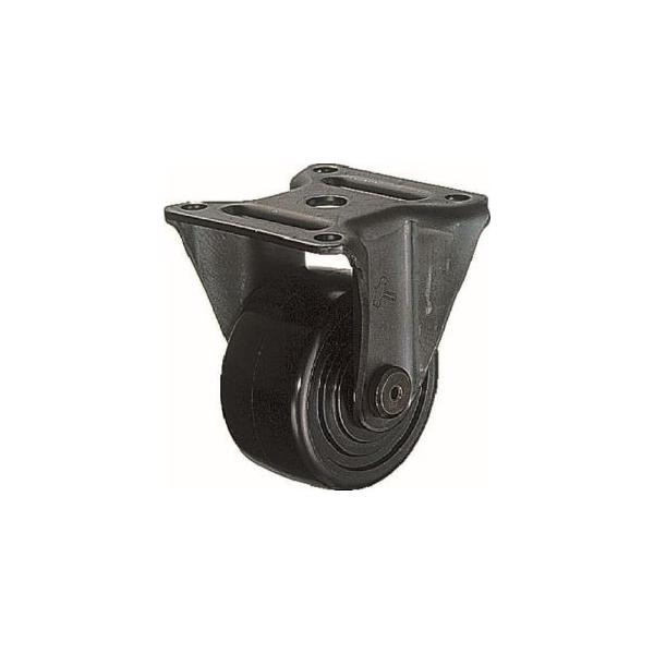 【取寄品 出荷：約2−6日 土日祝除く】【特長】●ナイロン車輪は特殊ナイロンのため、重荷重で長時間固定されても荷重によるゆがみは残りません。