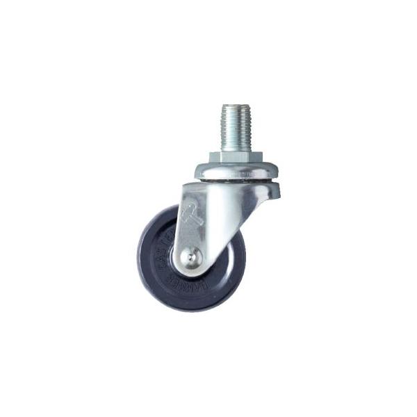 【取寄品 出荷：約2−6日 土日祝除く】デザイン性と軽快さを要求される機器に最適なねじ込みキャスターです。