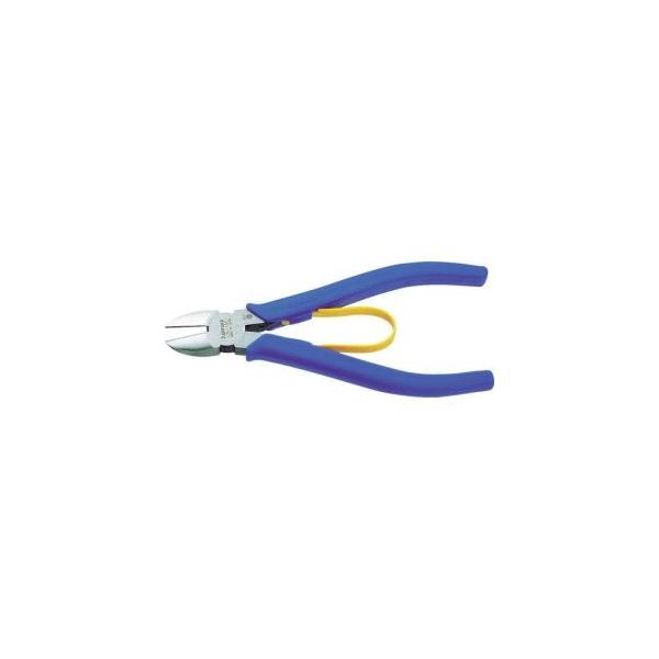 【取寄品 出荷：約5−9日 土日祝除く】【メール便2個まで対象商品】■長時間の作業でも疲れにくい、軽量のニッパです。■全長をほとんど変えず、ハンドルの形状と頭部の厚みを大幅に削りました。■手になじむエラストマー樹脂グリップです。■長時間の作...