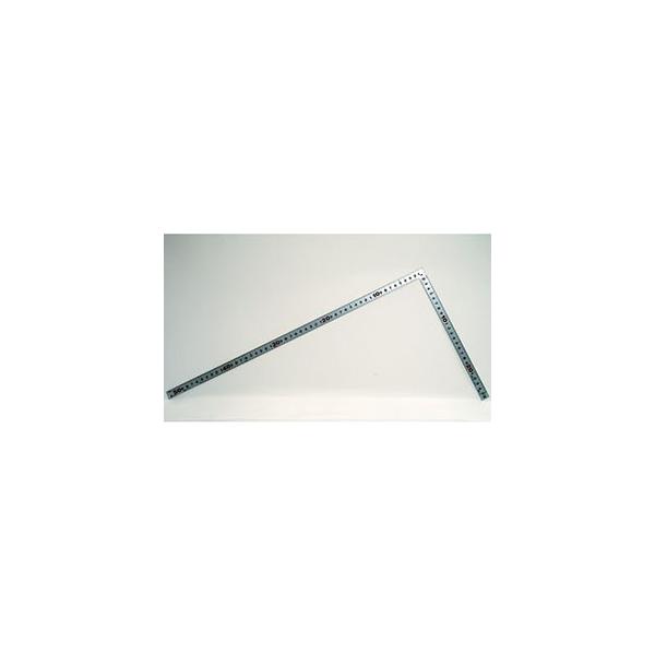 【取寄品 出荷：約5−9日 土日祝除く】シンワ測定 曲尺平ぴた シルバー 50cm 表裏同目 JIS10032長さの測定、直角の確認やケガキ作業に使用する曲尺角が薄く平たいので細かい材料にもピタリと張り付き、ケガキやすく測りやすくなっています。