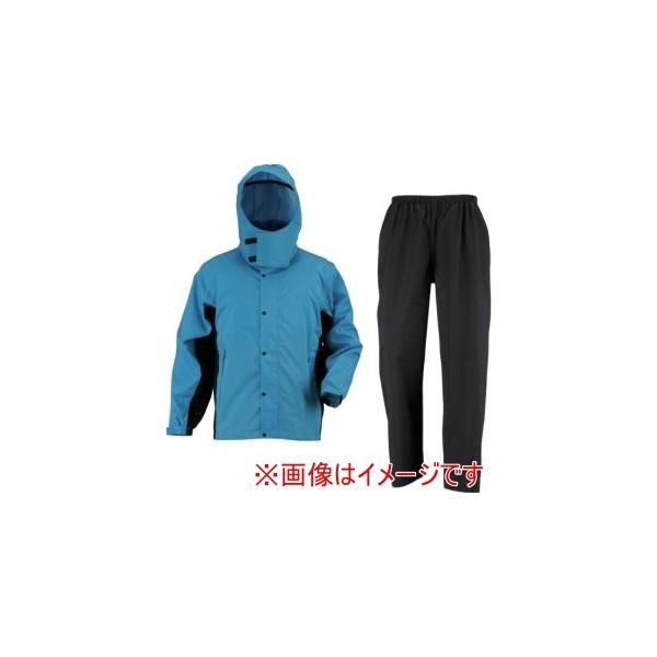 【取寄品 出荷：約2−6日 土日祝除く】取り外し可能なヘルメット対応フードを装備したレインスーツです。