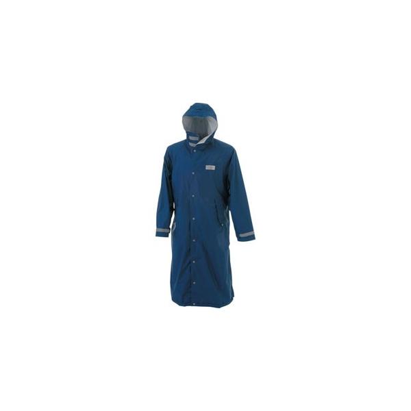 【取寄品 出荷：約2−6日 土日祝除く】●色：ネイビー●サイズ：3L●身長(cm)：175〜185●胸囲(cm)：96〜104●着丈(cm)：128●表地:ナイロン100%（ポリウレタンコーティング）●裏地:ポリエステル100%（メッシュ）