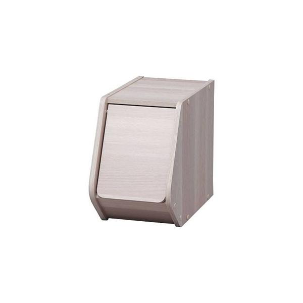 【取寄品 出荷：約5−9日 土日祝除く】収納スペースに合わせて、自由自在に組み合わせてお使い頂ける扉付きスリムタイプのスタックボックスです。